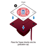 Tassel Toppers Graduation Cap Decoration, Durable Plastic Keepsake ...