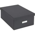 Bigso Collapsible Box - Karin, Grey, 8.9" x 12.4" - Walmart.com