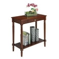 Convenience Concepts French Country Hall Table with Drawer and Shelf ...