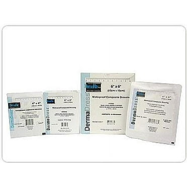 Hydrafoam Foam Dressing 4 X 4-1/4 Inch Rectangle Non-Adhesive Without ...