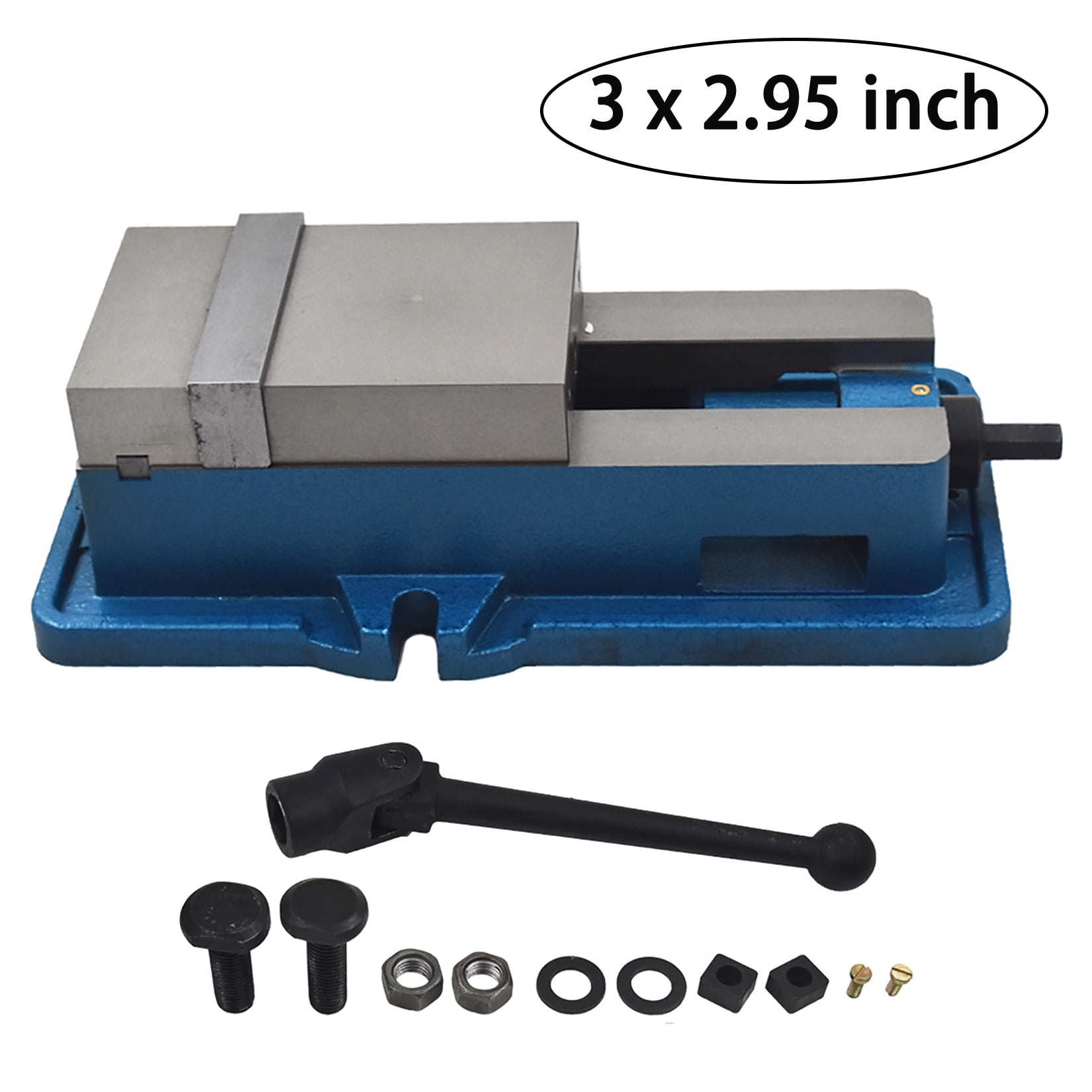 Precision Mill Vise without Base 4 x 4-1/8 x 1-1/4 inch Fit for Milling ...