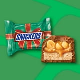Snickers Minis Chocolate Christmas Candy Bars, Holiday Bag - 10.48 oz ...
