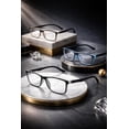 3 Pack Classic Reading Glasses Unisex Square Frame Lightweight Readers ...