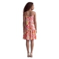 24seven Comfort Apparel Essential Maternity Floral Print Scoop Neck ...