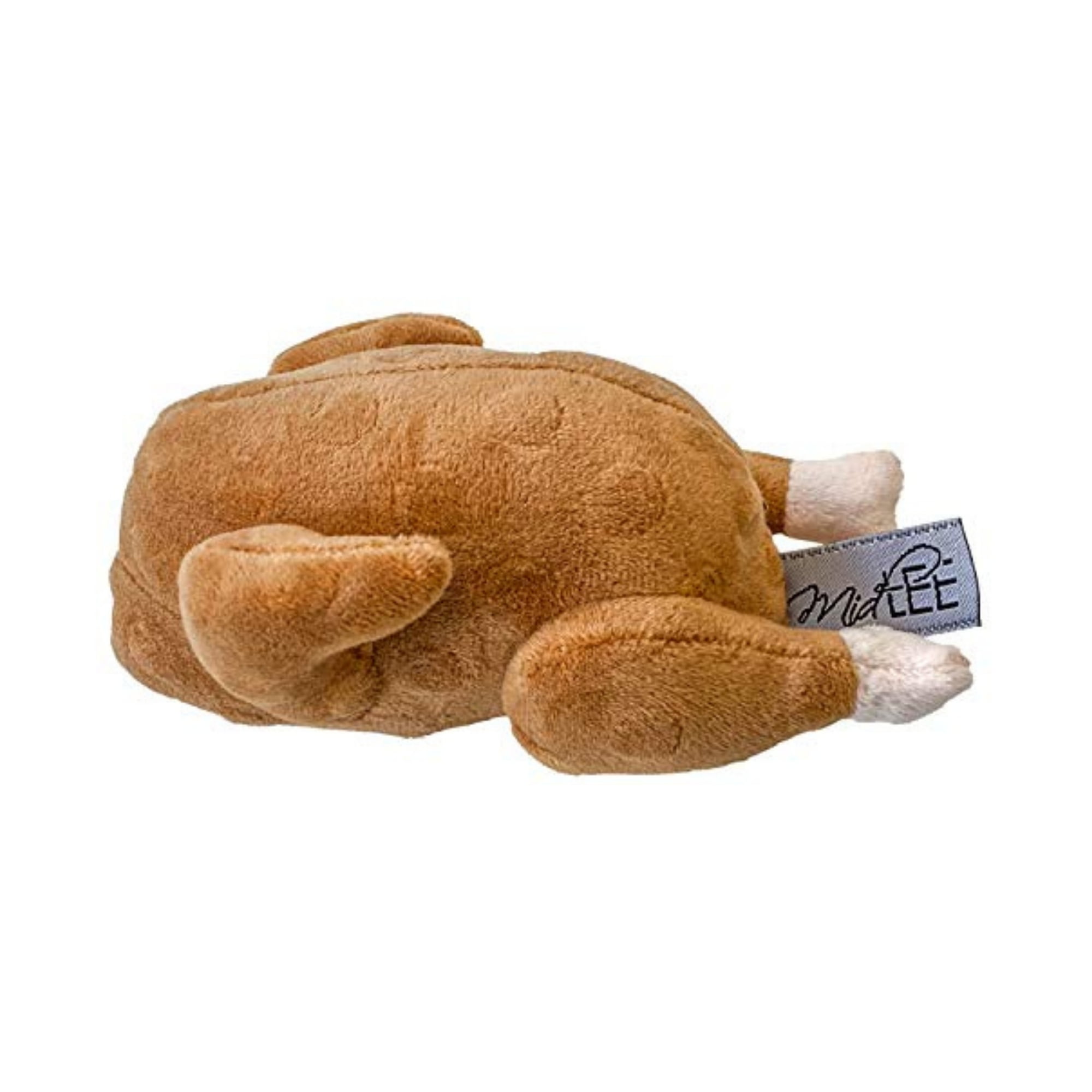 Midlee Roasted Thanksgiving Turkey Plush Dog Toy (Small) - Walmart.com