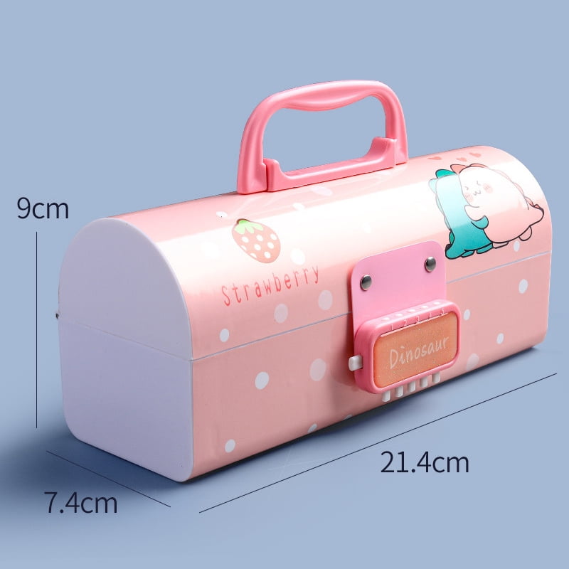 Hello Kitty Pencil Box With Lock