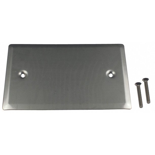 Calbrite Electrical Box Cover,Stainless Steel S607BLPLTS - Walmart.com