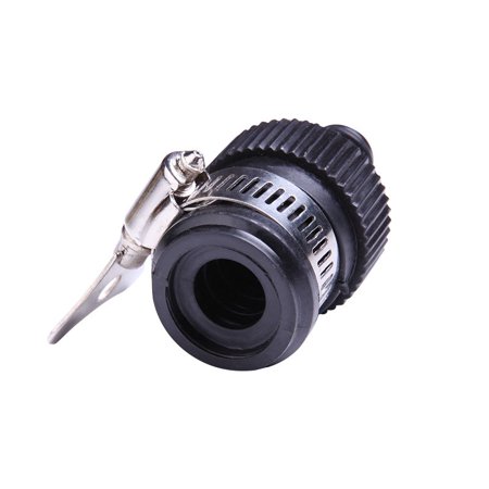 Faucet Inlet Adapter Rubber Faucet Universal Connector With Metal Clamp ...