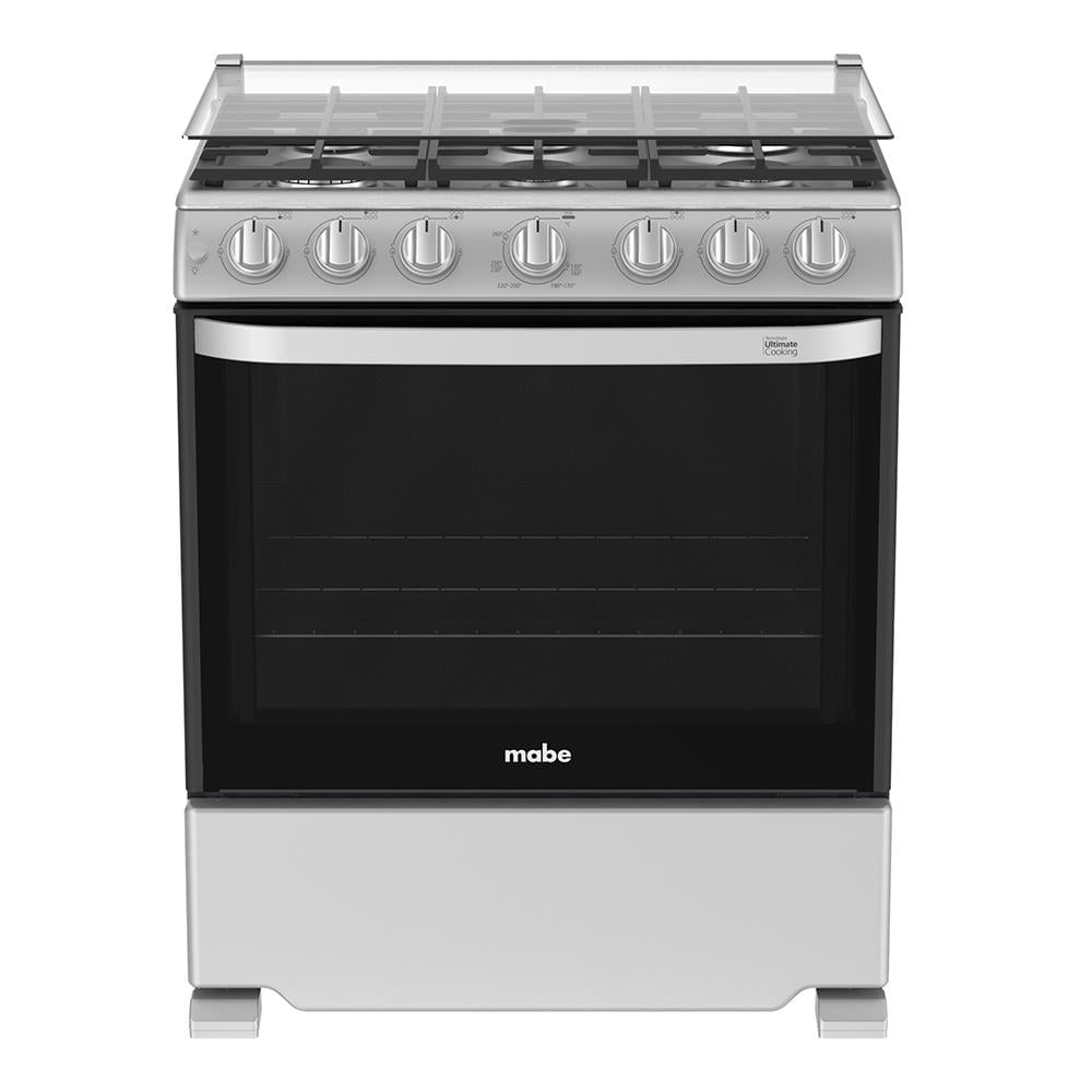 Estufa Mabe con Capelo 76 cm Mercury Plata | Walmart en línea