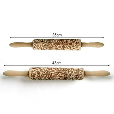Colorations? Textured Dough Rolling Pins - Set of 4 - Walmart.com