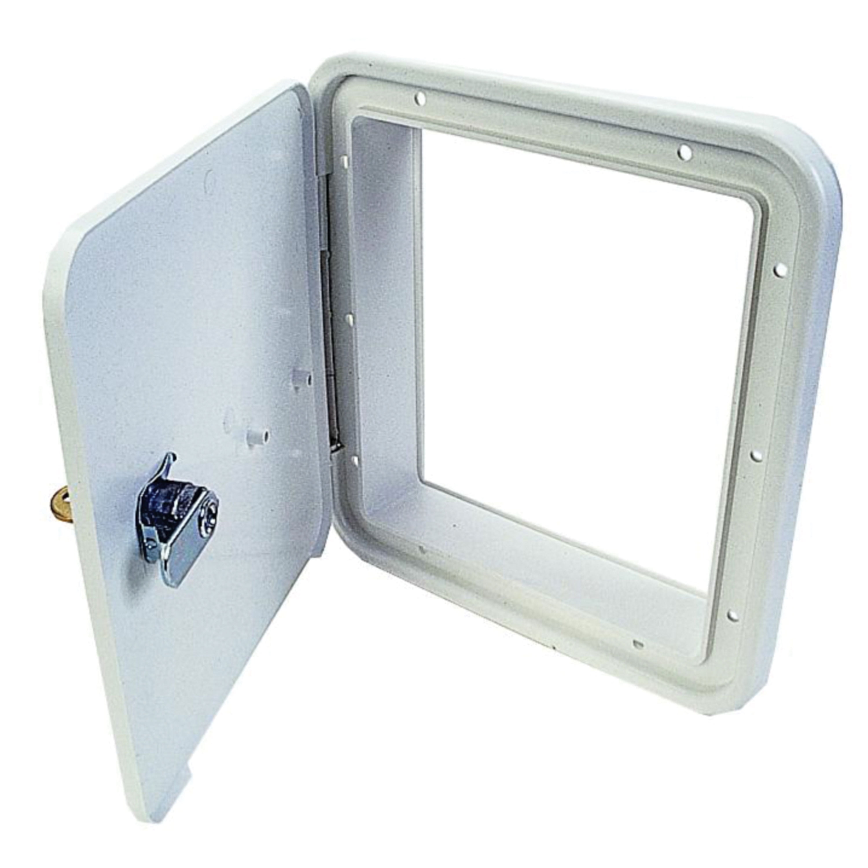 JR Products 21102-A Fuel Hatch w/o Back - Walmart.com