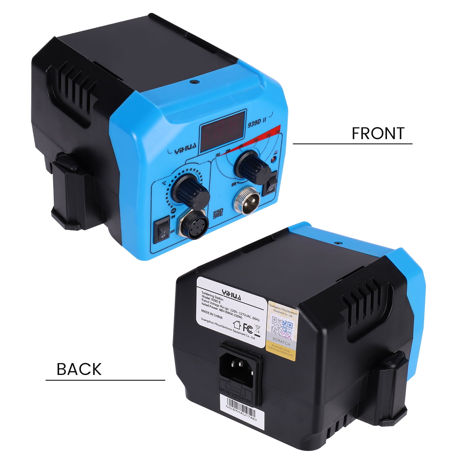 Buy CJC 939D-II 2-in-1 Pyrography Pen Wood Burning Kit, 250~750℃/482 ...