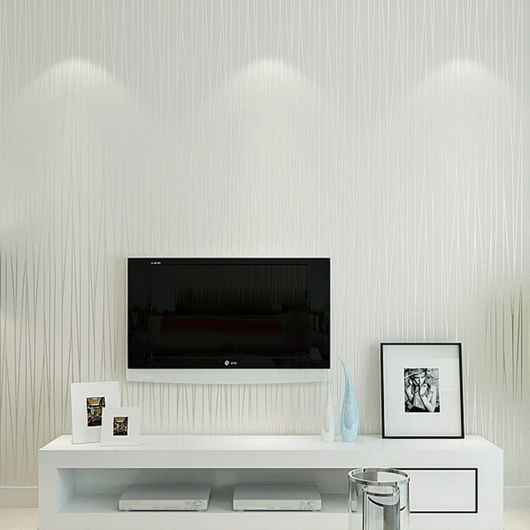 White Backdrop For Tv Room Decor