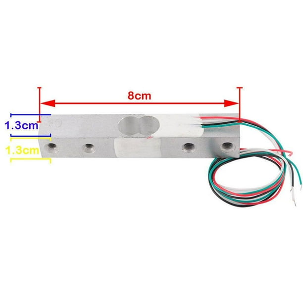 1/5/10/20kg Small Range Weighing Pressure Sensor module HX711 module ...