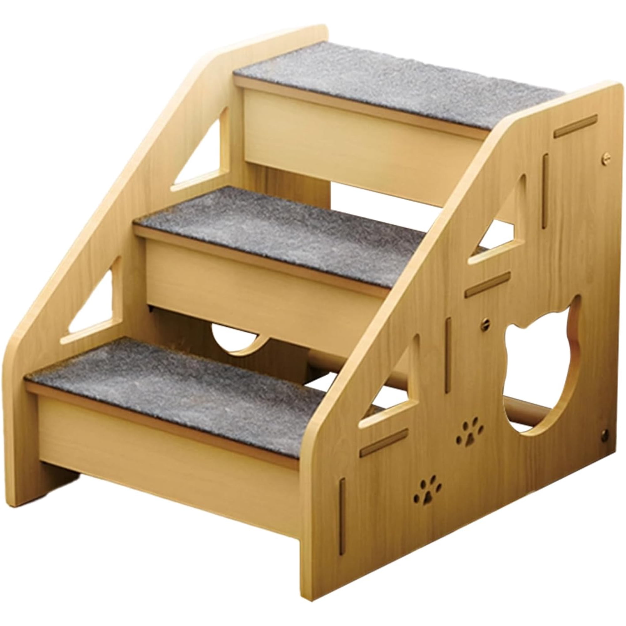 Click here for Unbranded Furniture-Style Wooden Dog Stairs For Sm... prices