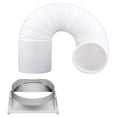 5X Air Conditioner Exhaust Hose Interface, Portable Home Mobile Air ...