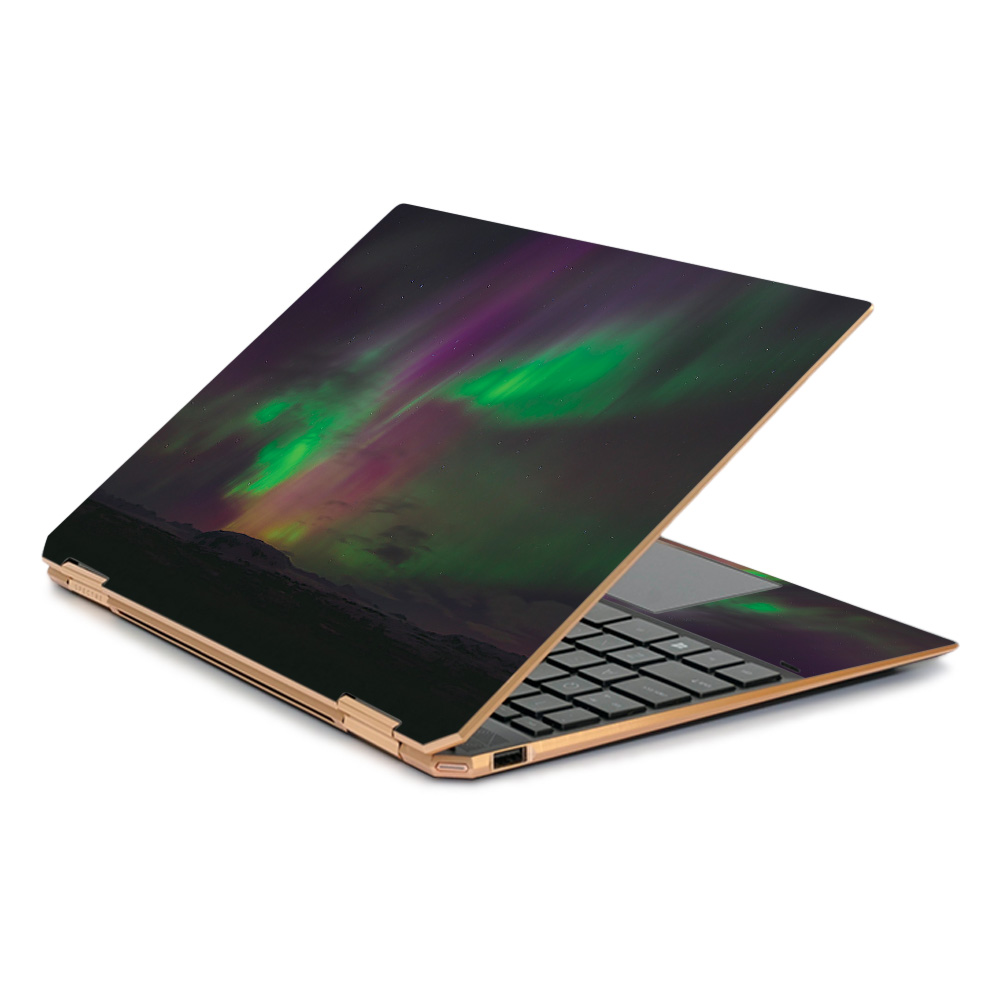 Skin Decal Wrap Compatible With HP Spectre x360 13.3" Gem-Cut (2019 ...