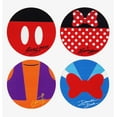 Disney Parks Mickey and Friends Colorful Kitchen Coaster Set of 4 New ...