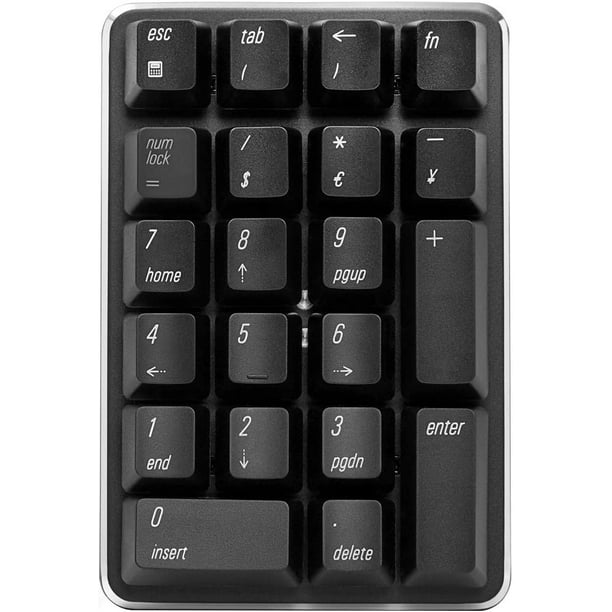 2.4G Wireless Mechanical Numeric Keypad Cherry MX Red Switch Gaming ...