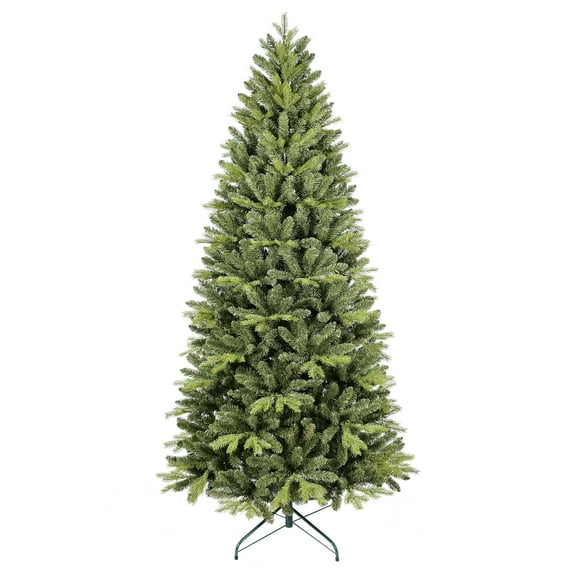6FT Red Christmas Tree – Pure Red PVC Tree with 804 Tips, Hinged ...