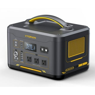 EBL Portable Power Station 500, 110V/500W Solar Generator(Surge 1000W ...