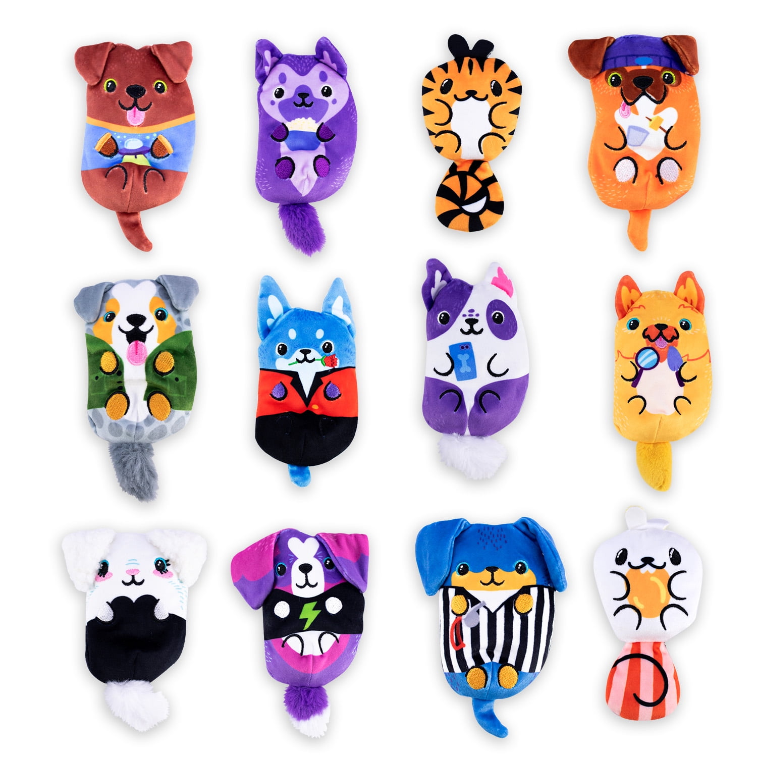 Buy Dogs vs Squirls - Mystery Bag - 4pk Bundle - 4 Super-Soft & Bean ...