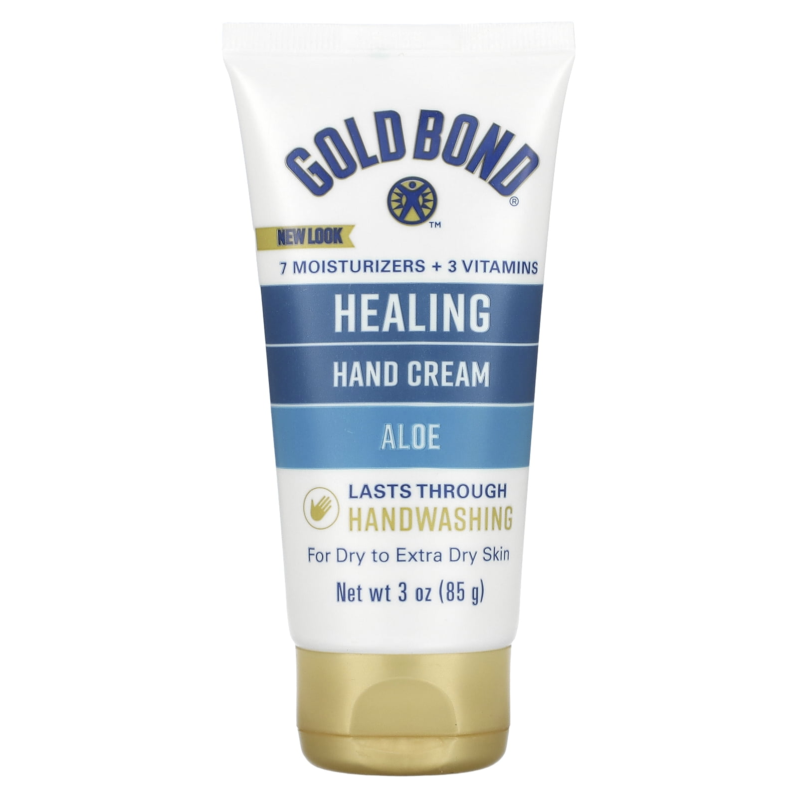 Gold Bond, Healing Hand Cream, Dry To Extra Dry Skin, Aloe, 3 oz (85 g ...