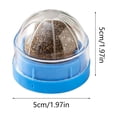 Byujiro Wall-mounted Catnip Ball Toy Lickable Edible Snack Rolling Cat ...