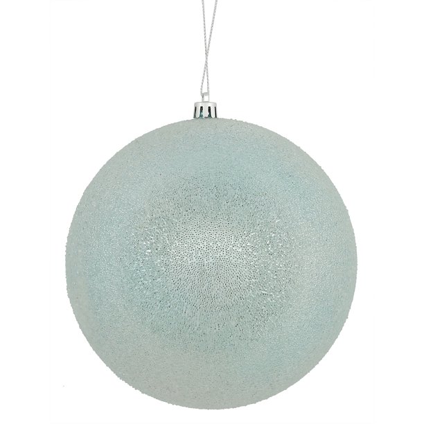 8" Baby Blue Iced Ball 1/Bx - Walmart.com
