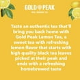 Gold Peak Brewed Lemonade Flavor Black Tea Sweetened with Real Sugar ...