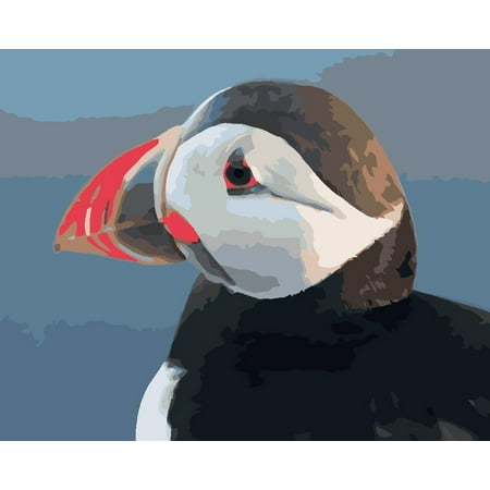 DIY Oil Painting Bird Waterfowl Beak Personal protective equipment ...