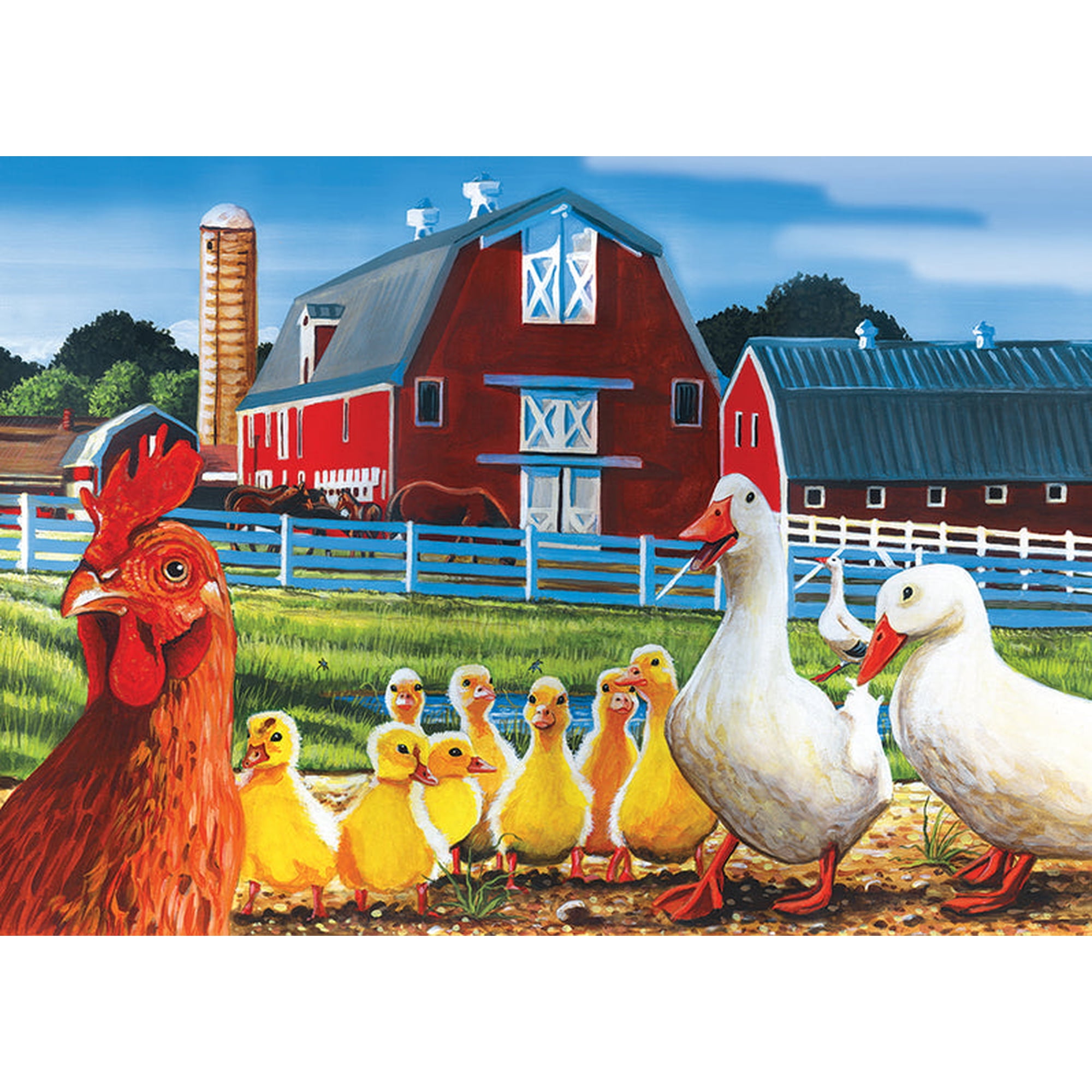 Click here for Cobble Hill - Dwights Ducks - 35 Piece Tray Puzzle prices