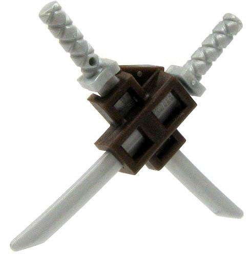LEGO Dual Scabbard with 2 Silver Katana Swords - Walmart.com