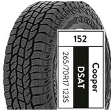 Cooper Discoverer All-Terrain LT265/70R17 123S All-Terrain Tire ...