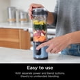 Ninja Blast™ Portable Blender Metallic Blue Macaroon - Walmart.com