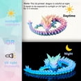 3D Printed Dragon - 24 inch Large Articulated Fidget, Dragon Toys for ...