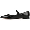 Franco Sarto Women's Nalin Mary Jane Flat Black Snake Print 10M ...