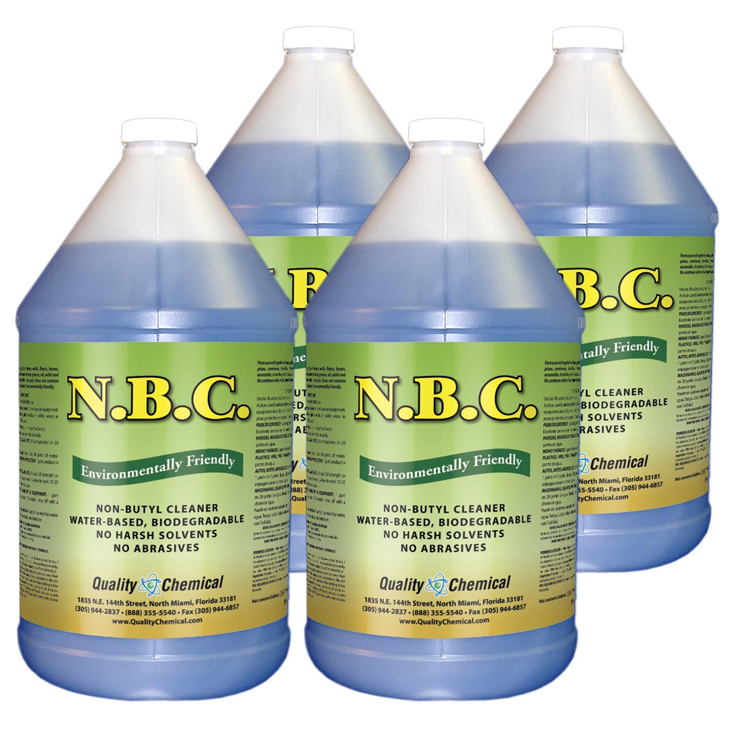 NBC - Non-Butyl Cleaner and Oil Emulsifier - 4 gallon case - Walmart.com
