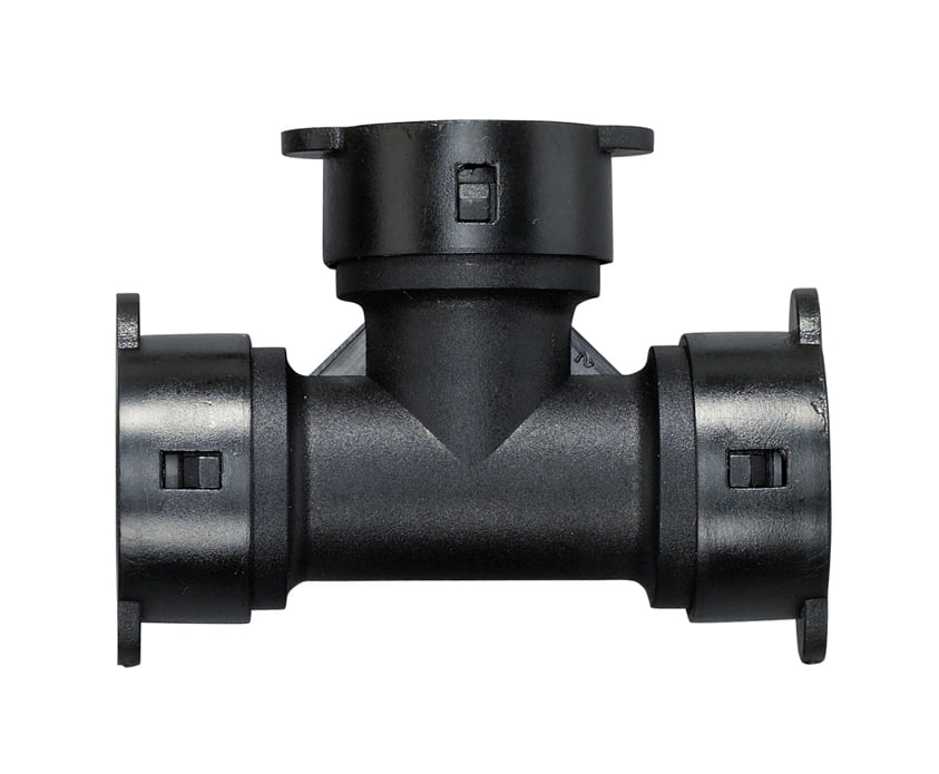 Orbit 5pk 1/2" DripLock Drip System Tubing Tee, Dripping Tube Fittings ...