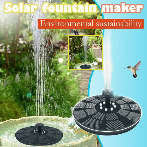 3.5WSolar Fountains Floating Outdoor Pool Water Feature Floating ...