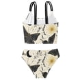 BZSMCE Swimsuit 2-Piece Tank Swimming Wear Quick Dry Bathing Suit-Black ...