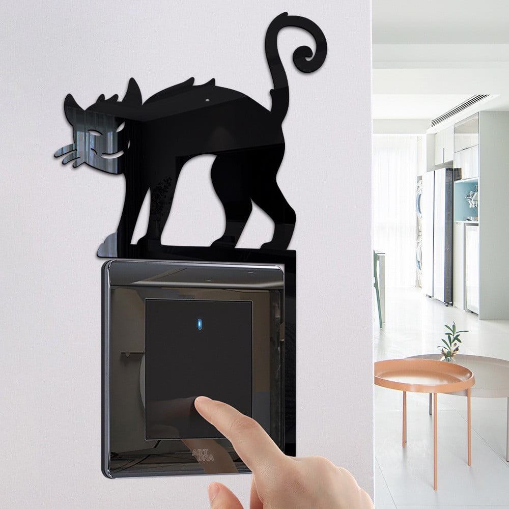 Scary Black Cat Door Decoration for Halloween Party Australia | Ubuy