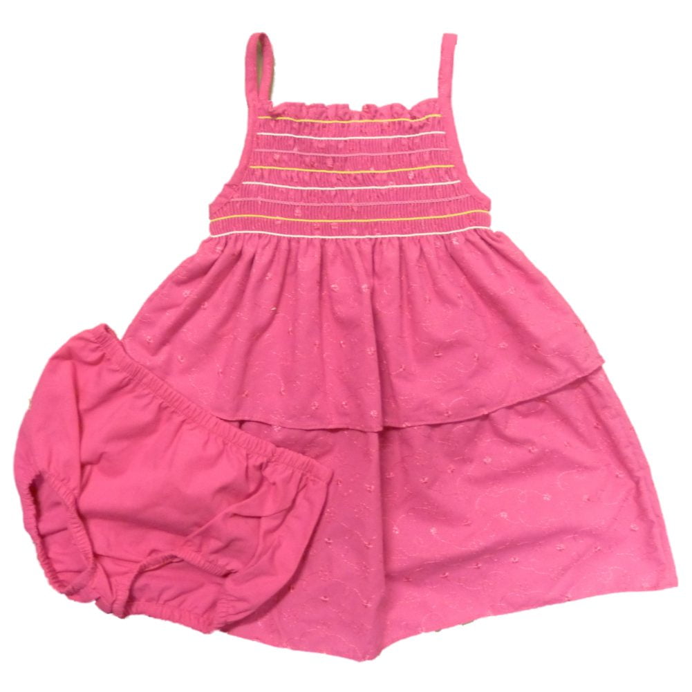 PENNY M. - Penny M Sundress Infant Toddler Girls Pink Eyelet Smocked ...