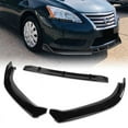 Stay Tuned Performance Front Bumper Body Kit, ABS Spoiler Lip, Painted ...