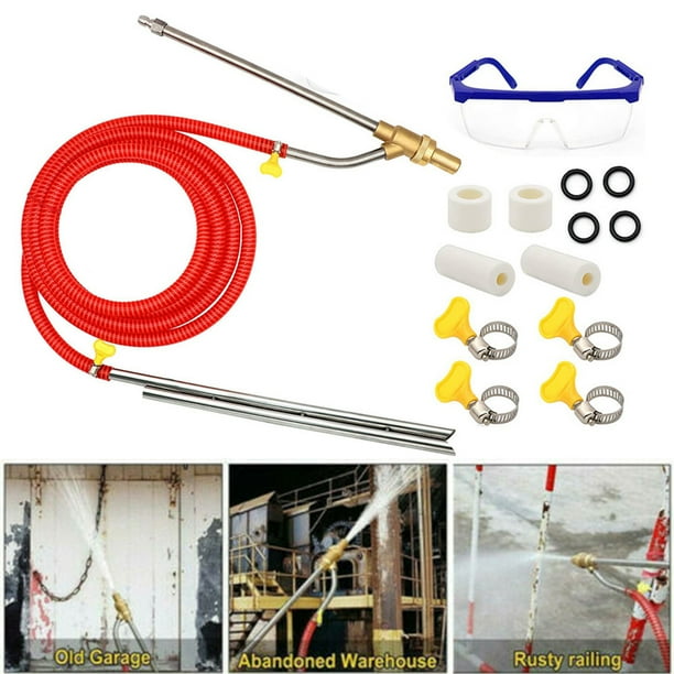 Sand Blaster Wet Blasting Washer Kit High Pressure Sandblasting Water ...