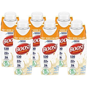 BOOST Women Nutritional Protein Drink Shakes with Biotin and Zinc, Very ...