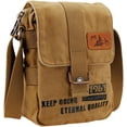 Canvas Messenger Bag Small Crossbody Bag Mini Bag for Men and Women ...