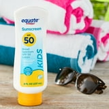 Equate Kids Broad Spectrum Sunscreen Lotion, SPF 50, 8 fl oz - Walmart.com