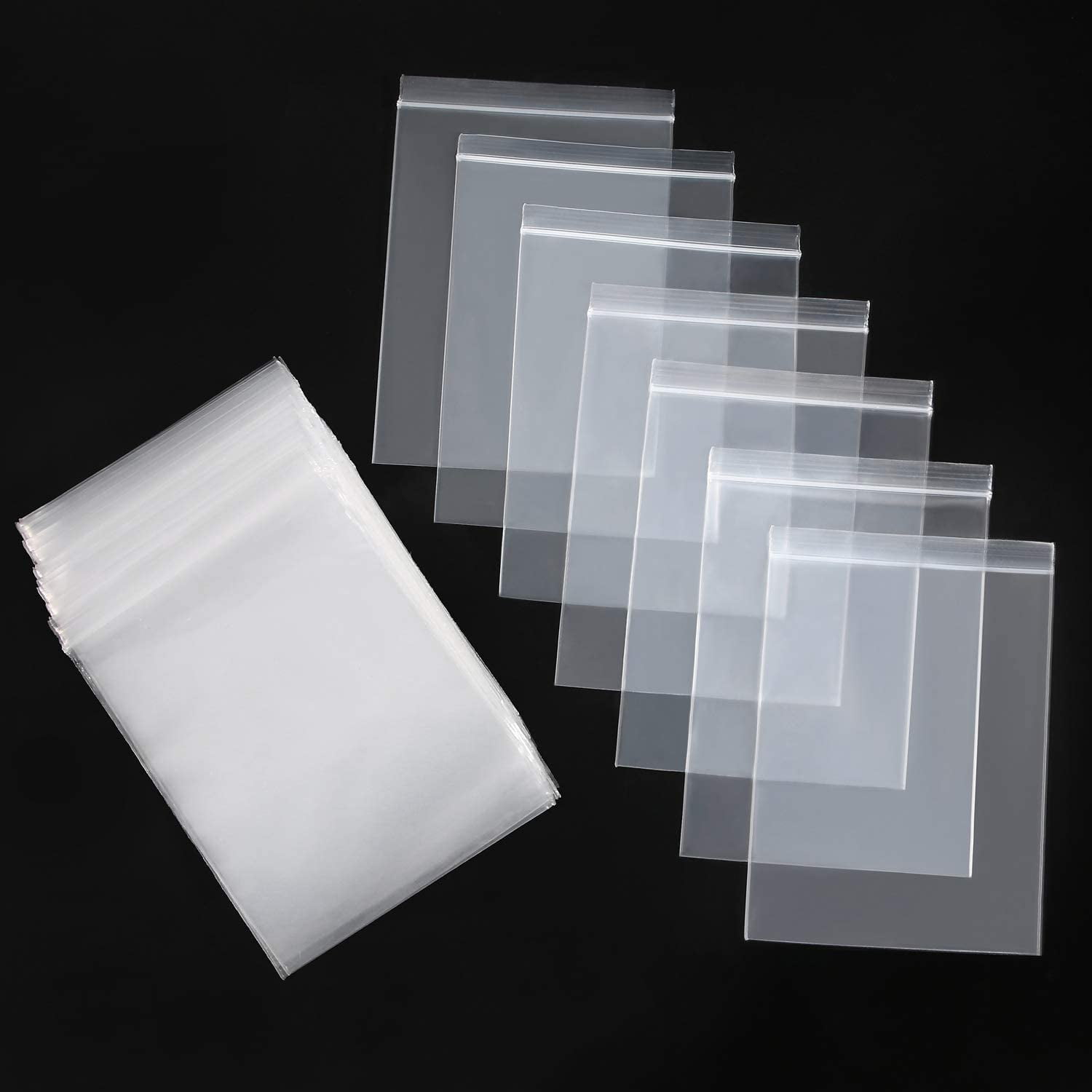 Click here for Hahdaxia 100pcs Small Clear Reclosable Zip Plastic... prices
