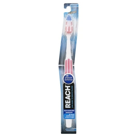 Reach Advanced Design Medium Adult Toothbrush - Walmart.com